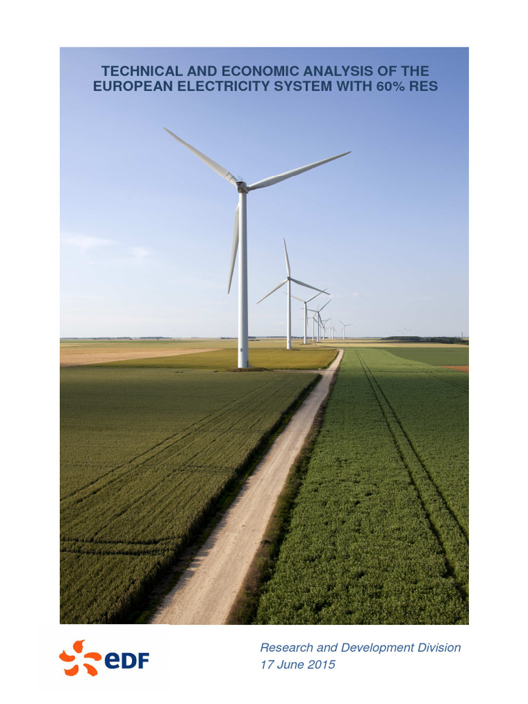 EDF Study For Download On EP | PDF | Wind Power | Electricity Generation