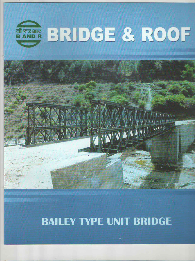 B R Bailey Bridge Brochure-March 2015 | PDF