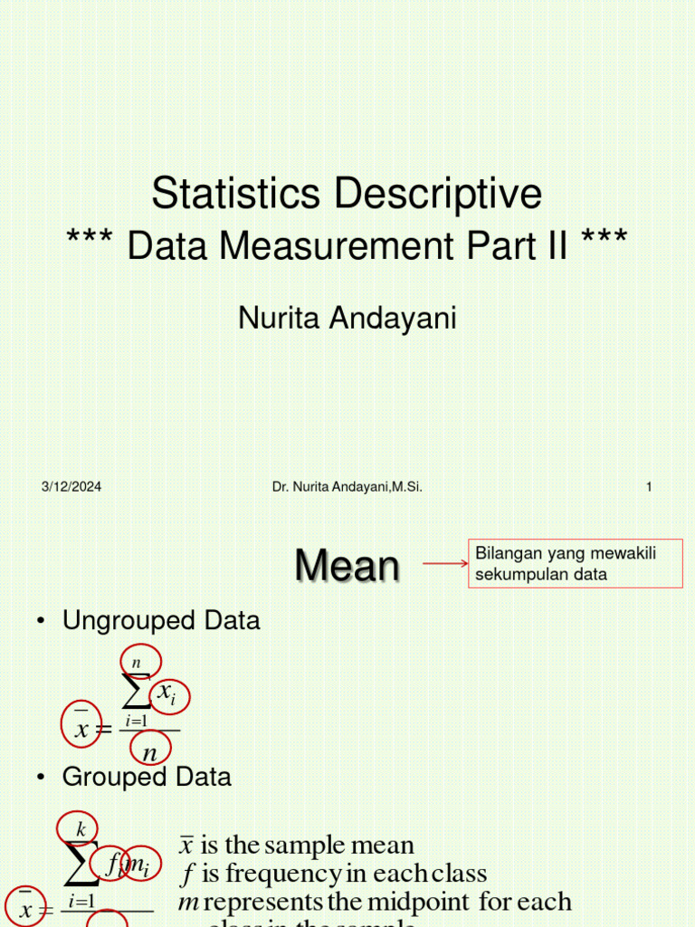Ukuran Data - Part2 | PDF