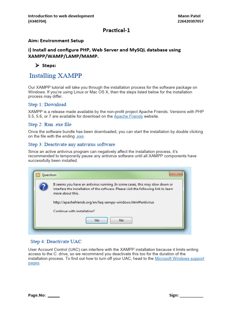 Mann PHP Prac 2.0 | PDF | World Wide Web | Internet & Web