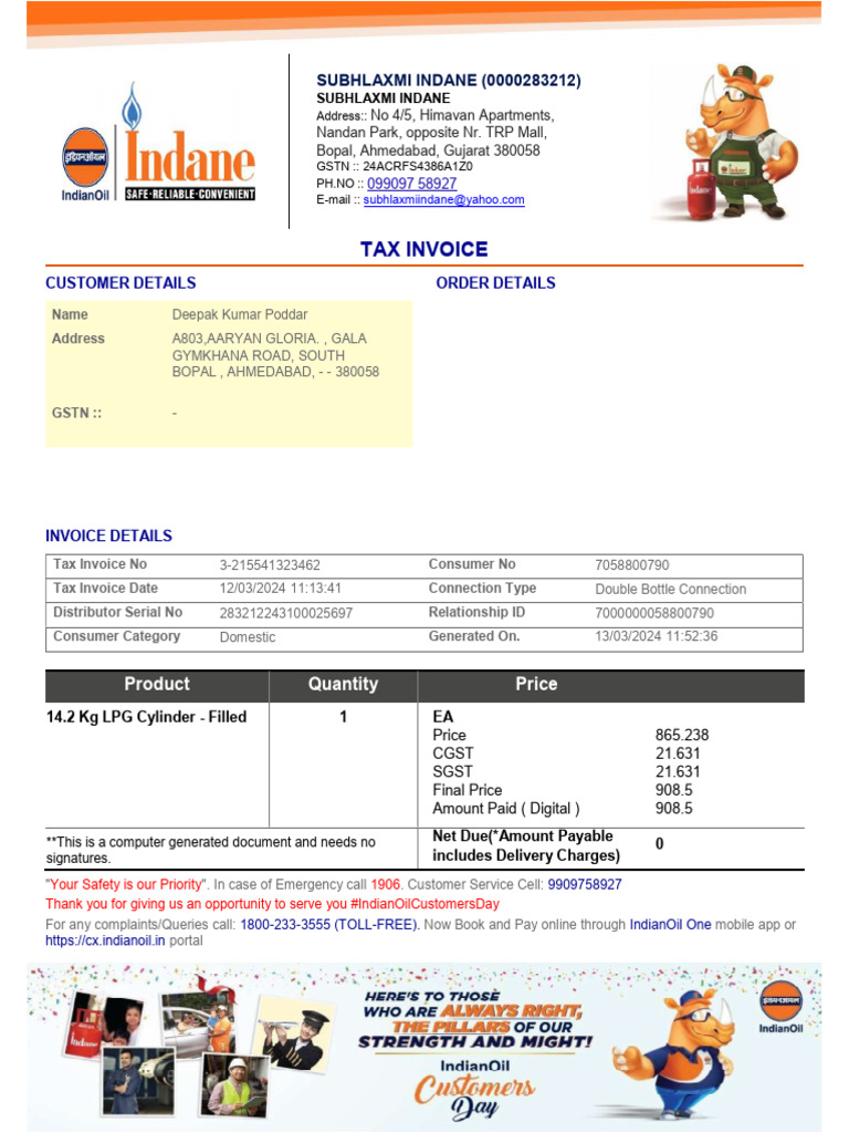 Indane | PDF | Liquefied Petroleum Gas | Insurance