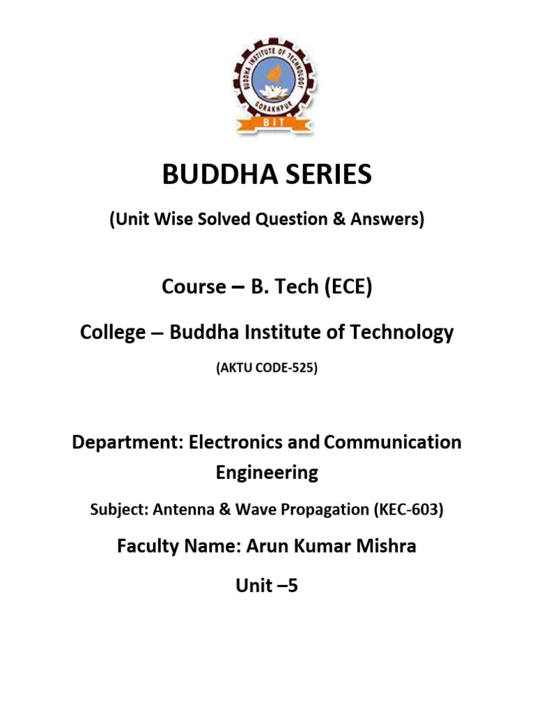ECE Antenna & Wave Propagation Guide | PDF