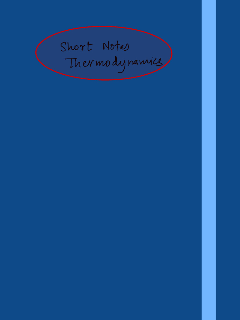 Thermodynamics: Key Concepts and Laws | PDF | Thermodynamics ...