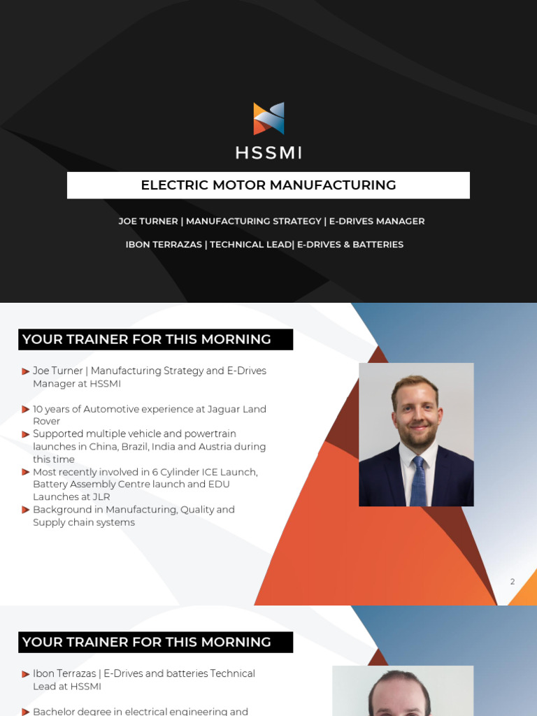 EVPS M3 Electric Motor Manufacturing Nov 2021 | PDF | Electric Motor ...