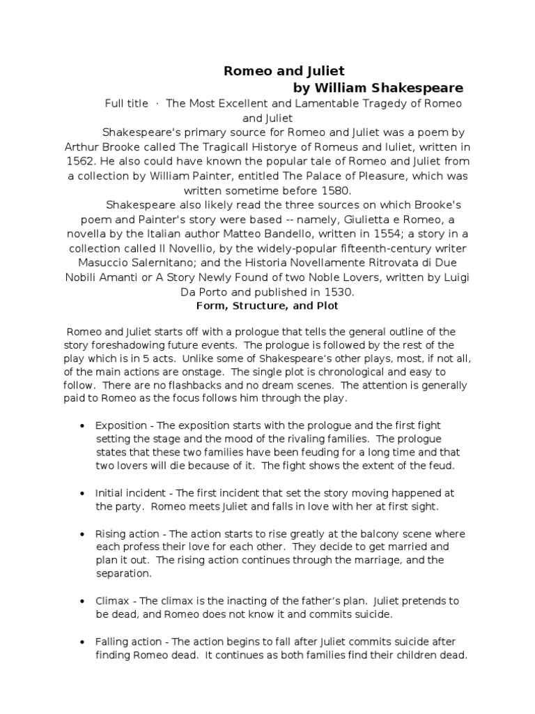 Romeo and Juliet Commentary | PDF | Juliet | Characters In Romeo And Juliet