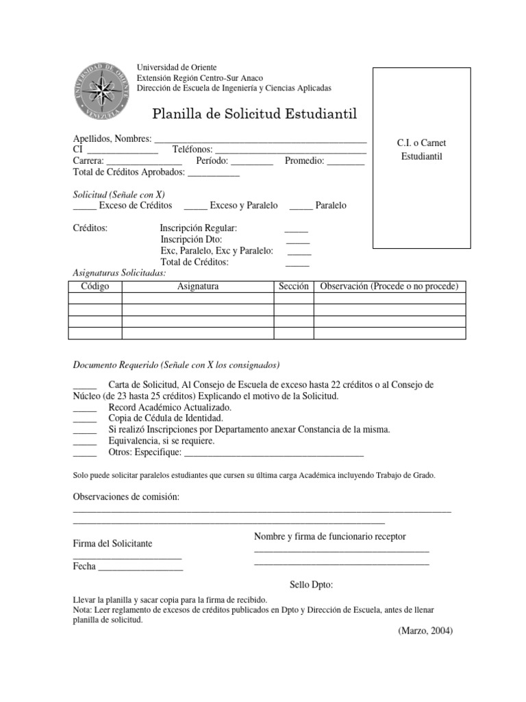 planilla extra creditos | PDF