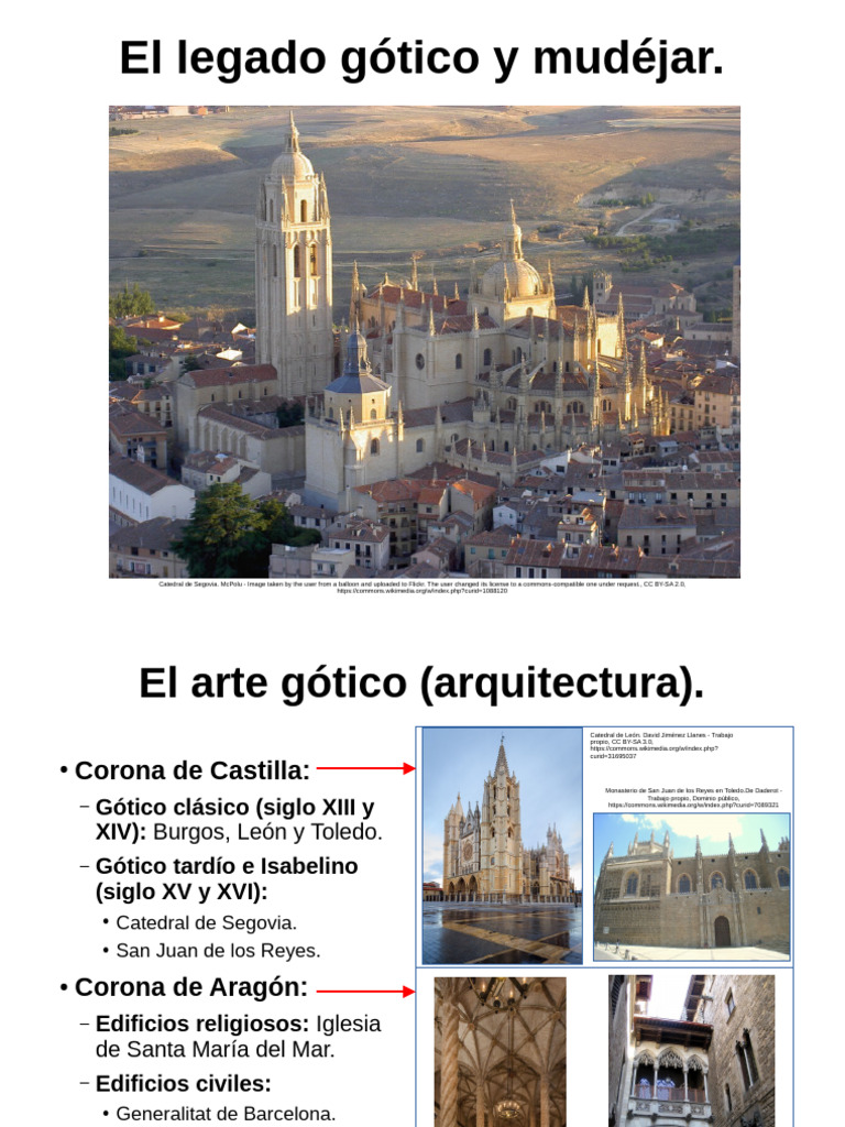 Legado del arte gótico y mudéjar | PDF | Arquitectura gótica ...