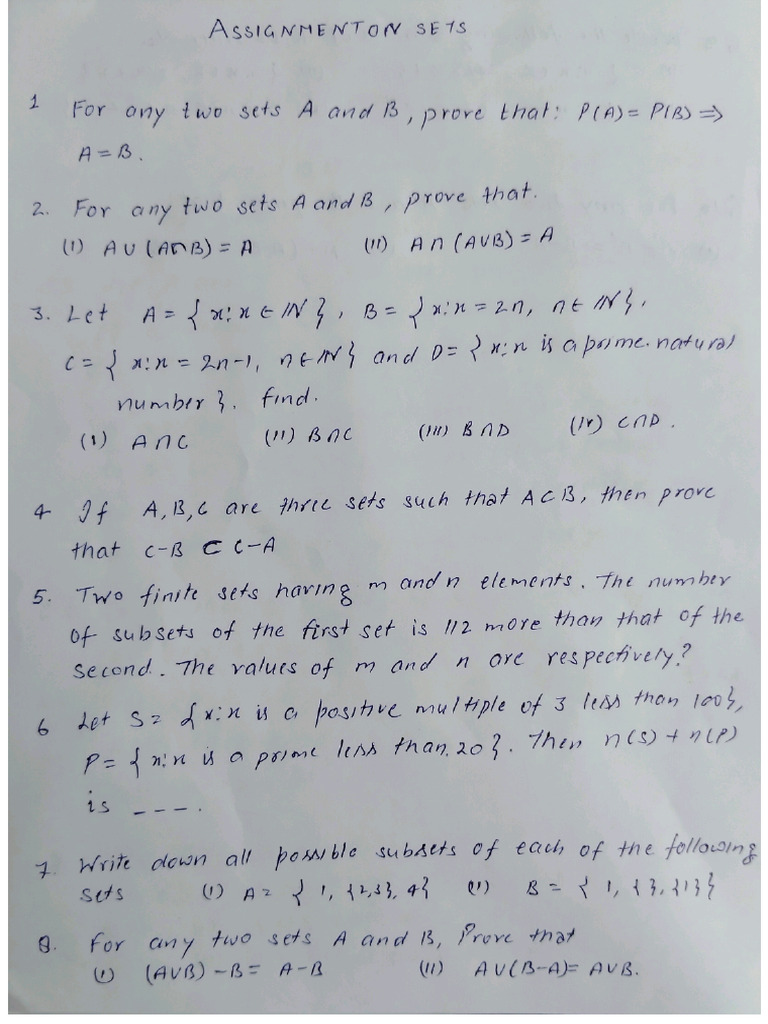 Class Xi Holiday Homework Pdf