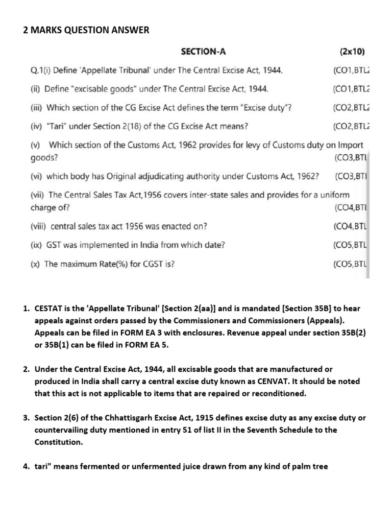Accounts 6TH Sem Question Paper | Download Free PDF | Taxes | Value Added Tax