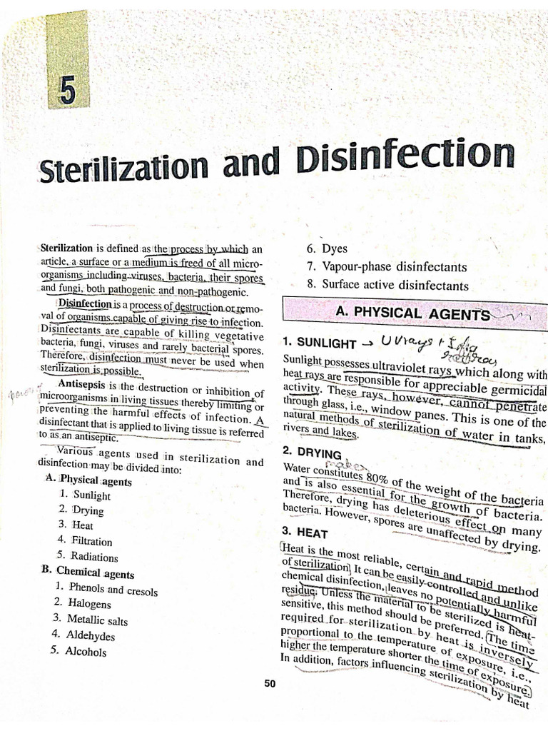 BT UNIT 1 Sterilizatn | PDF