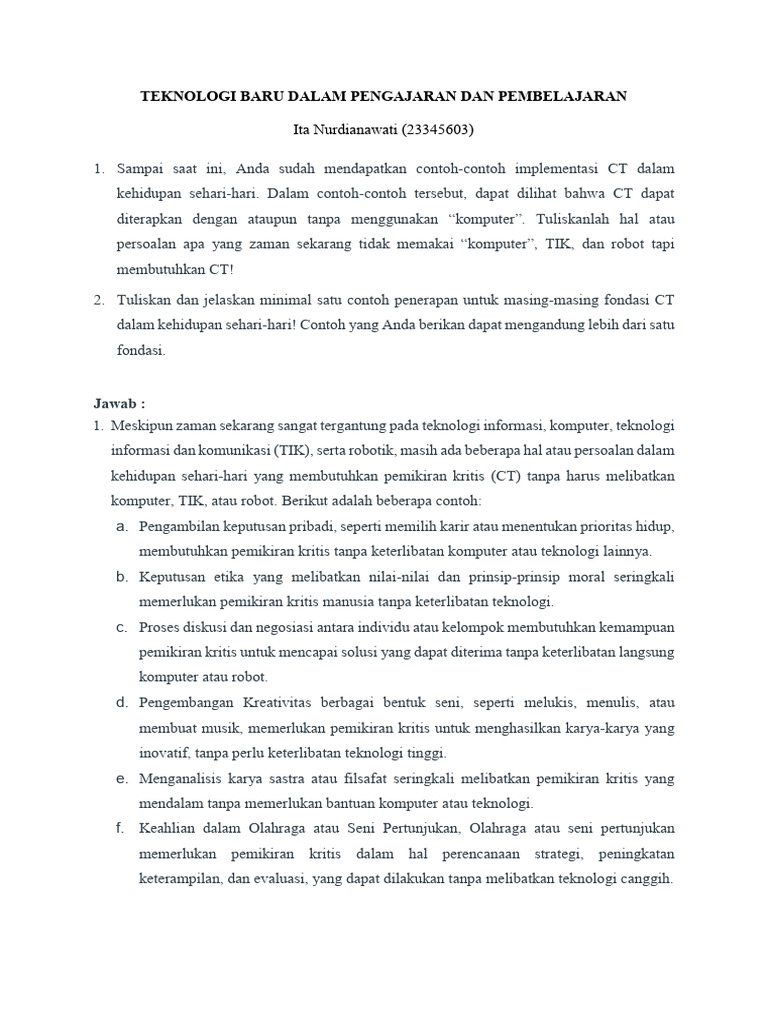 TBPP Lembar Kerja | PDF | Bisnis | Seni