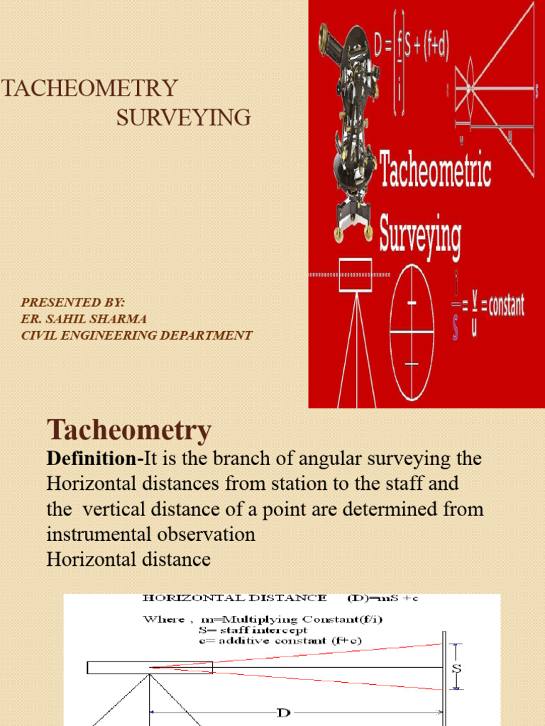 TACHEOMETRY 2 | PDF | Surveying | Metrology