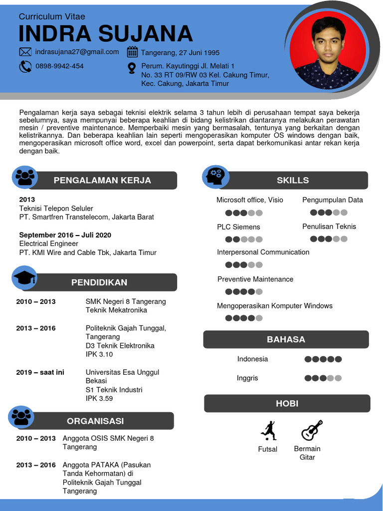 CV INDRA SUJANA (Untuk Magang) | PDF