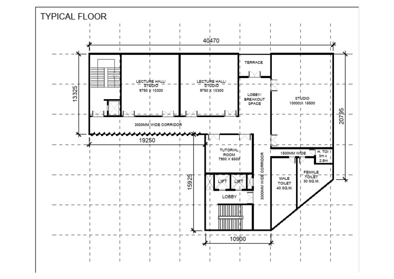 Typical Floor: Terrace | PDF