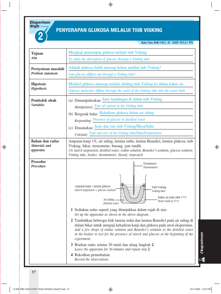 Visking Tube | Download Free PDF | Thermometer | Chemical Substances