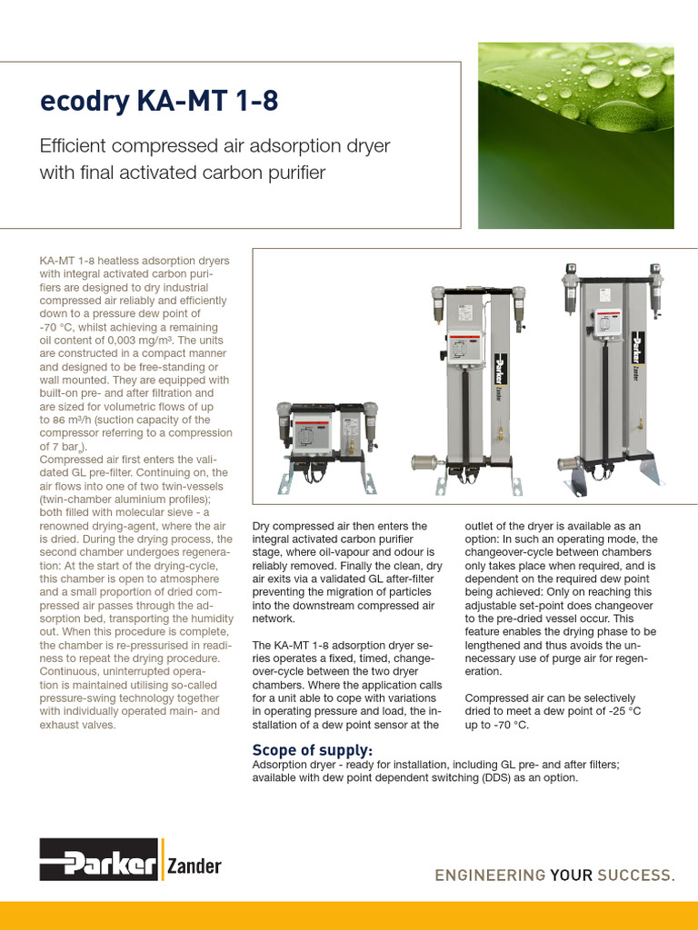 Brochure Ka-Mt1 To 8 en | PDF | Humidity | Clothes Dryer