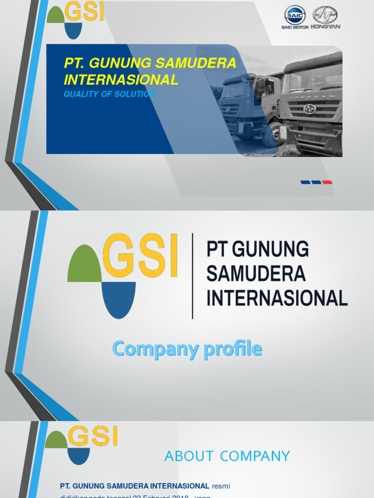 Materi Training PT - GSI (For Driver) . | PDF