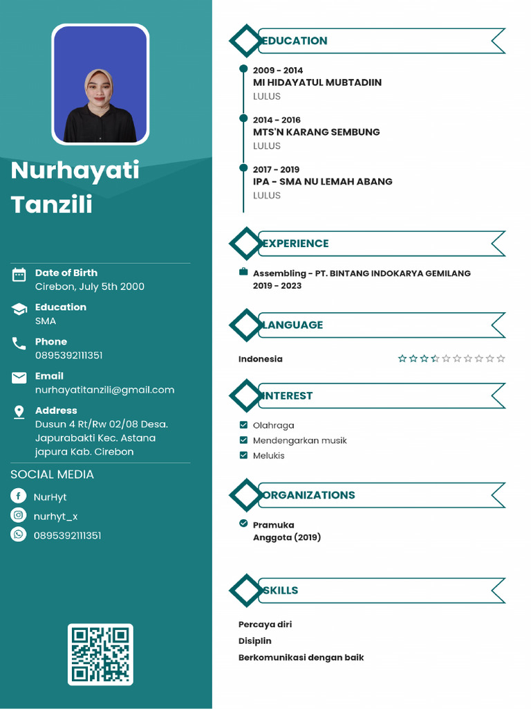 Cv baru | PDF