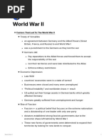 WWII Vocabulary Guide | PDF | World War II | Allies Of World War II
