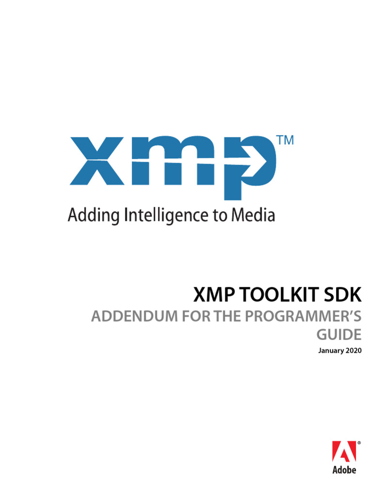 XMPAddendum Programmers Guide | PDF | Xml Schema | Pointer (Computer Programming)
