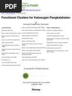 DOH Organizational Chart & Roles | PDF