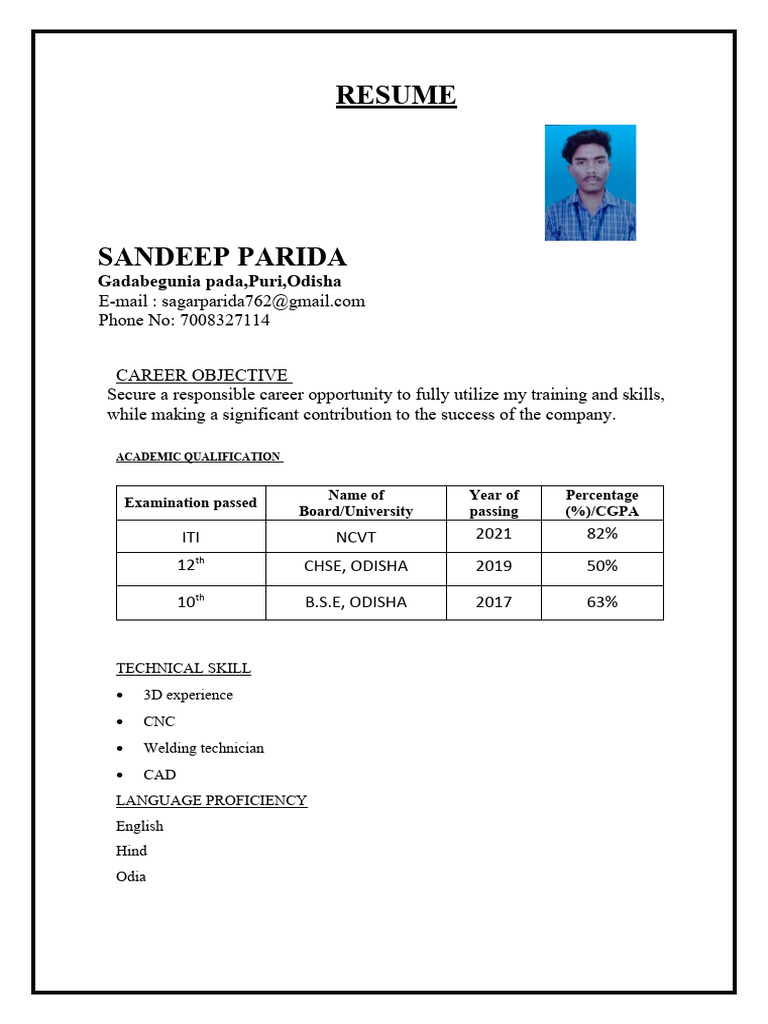Sandeep Resume | PDF Sandeep Resume | PDF