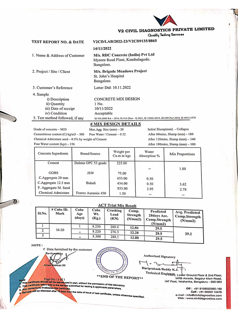 RDC - MD Test Reports | PDF
