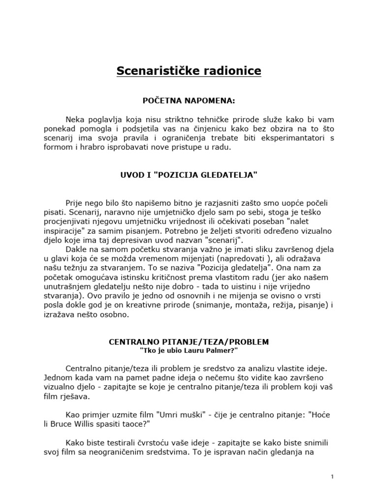 skripta_scenarij | PDF