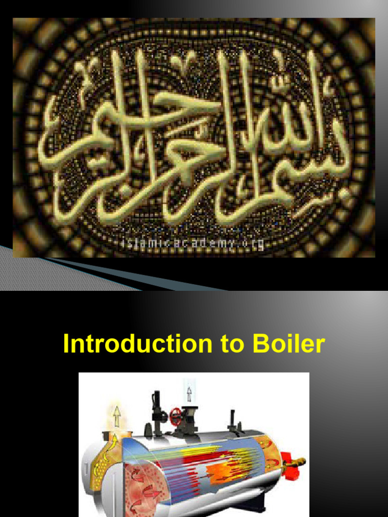 LEC-7 Intro. To Boiler | PDF | Boiler | Steam