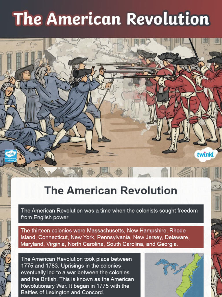 American Revolution PPT (1) | PDF | Thirteen Colonies | Resistance To ...