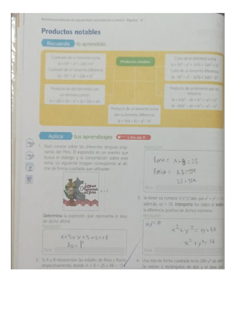 Productos Notables | PDF