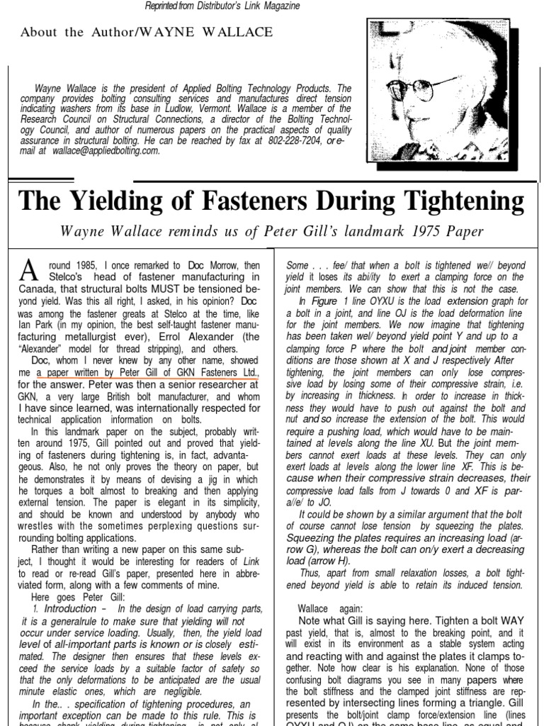 Yielding | PDF | Yield (Engineering) | Screw