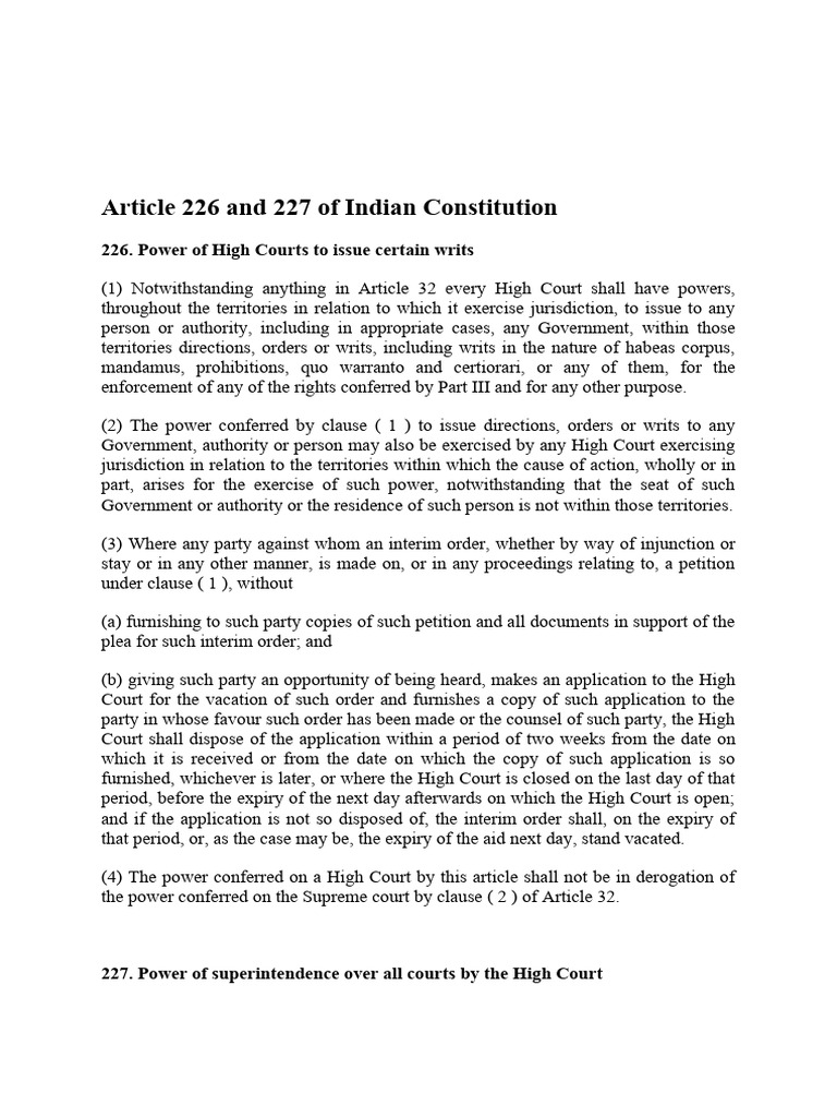 Affidavit For Writ of Certiorari Writ Petition Explanation | PDF | Writ | Legal Procedure