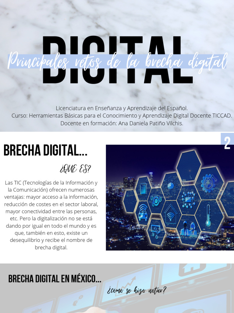 Brecha Digital | PDF | Enseñando | Internet