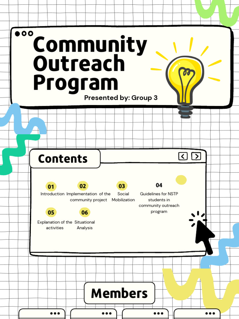 Community Outreach Program - Group 3 | PDF | Decision Making | Community
