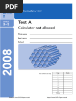 2019 Key Stage 2 Mathematics Paper 2 - Reasoning | PDF