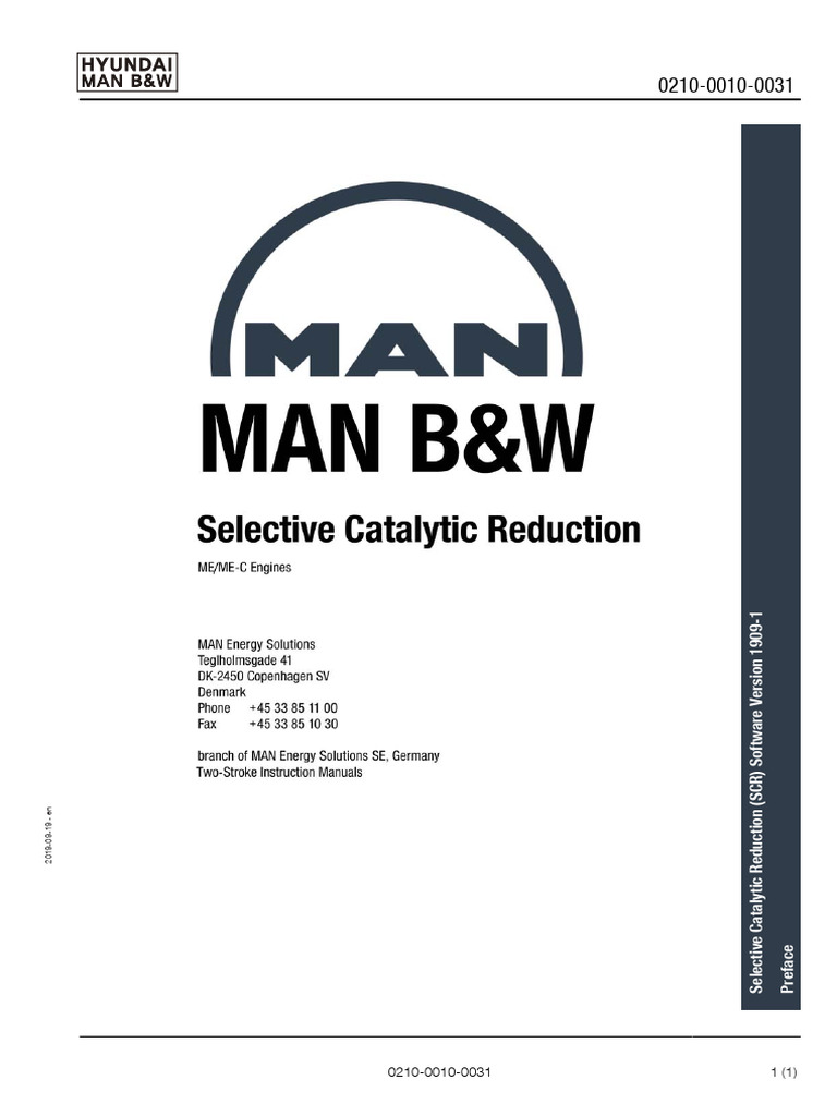 SCR Operation Manual | PDF | Engineering | Industrial Processes