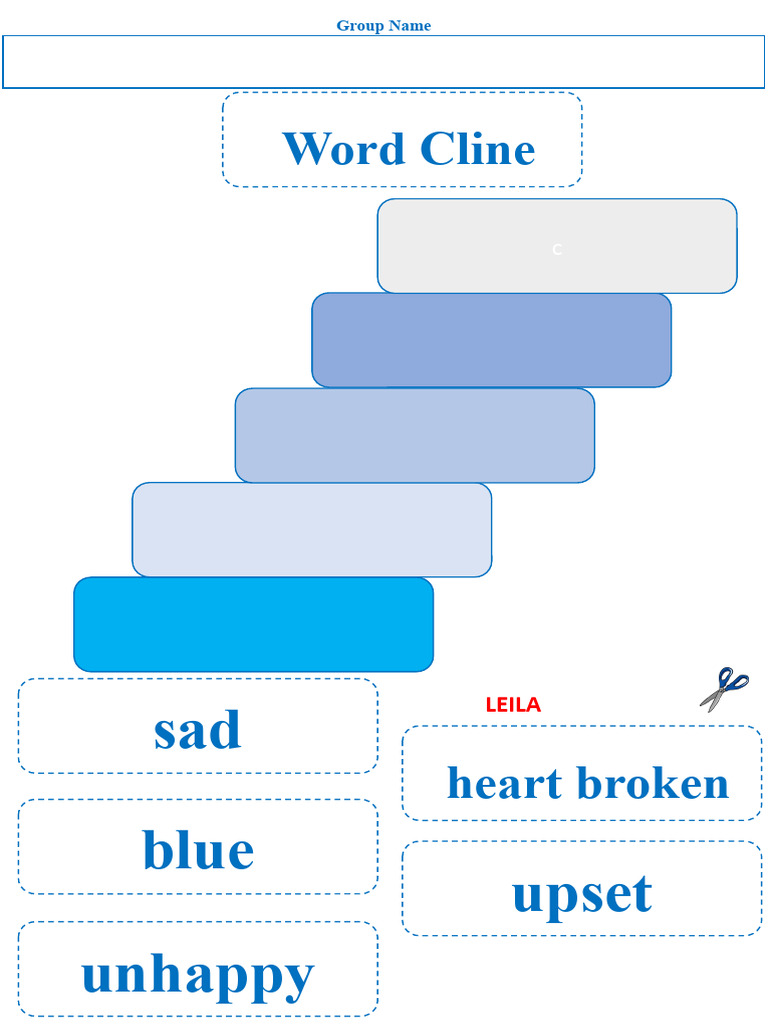 Word Cline Activity | PDF