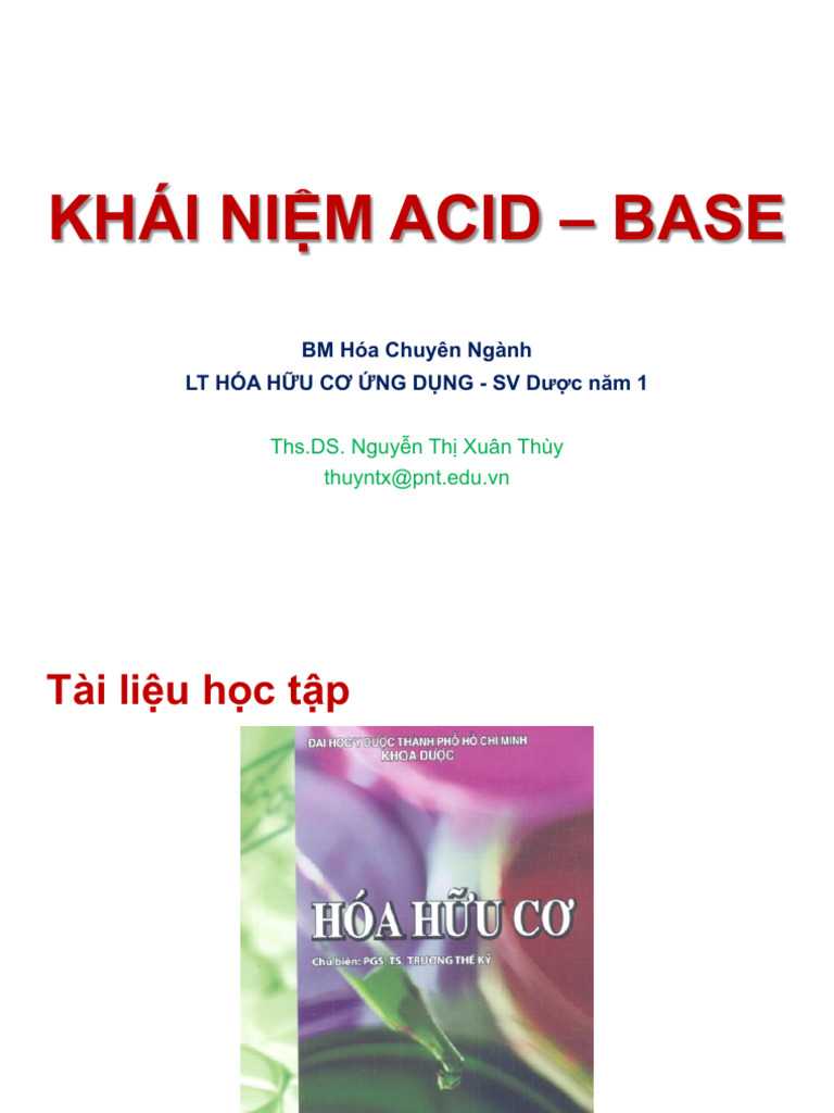 HHC KN ACID - BASE Goi D2023 | PDF
