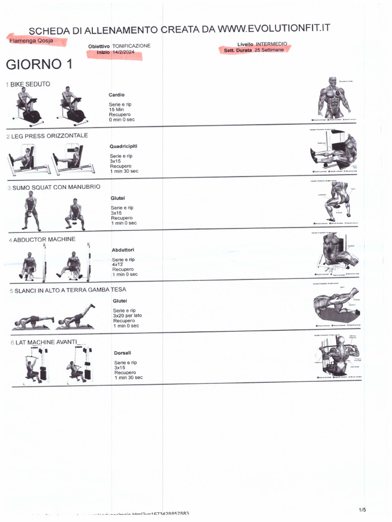 Scheda Palestra | PDF