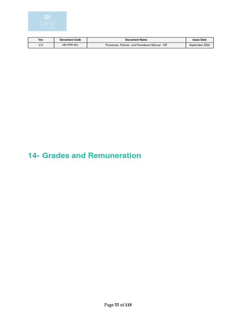 HR Grading and Remuneration Policies | PDF | Salary | Employment