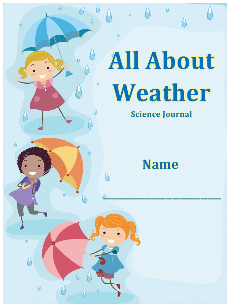 Weather - Science Journal - BCH | PDF | Atmosphere Of Earth | Cloud