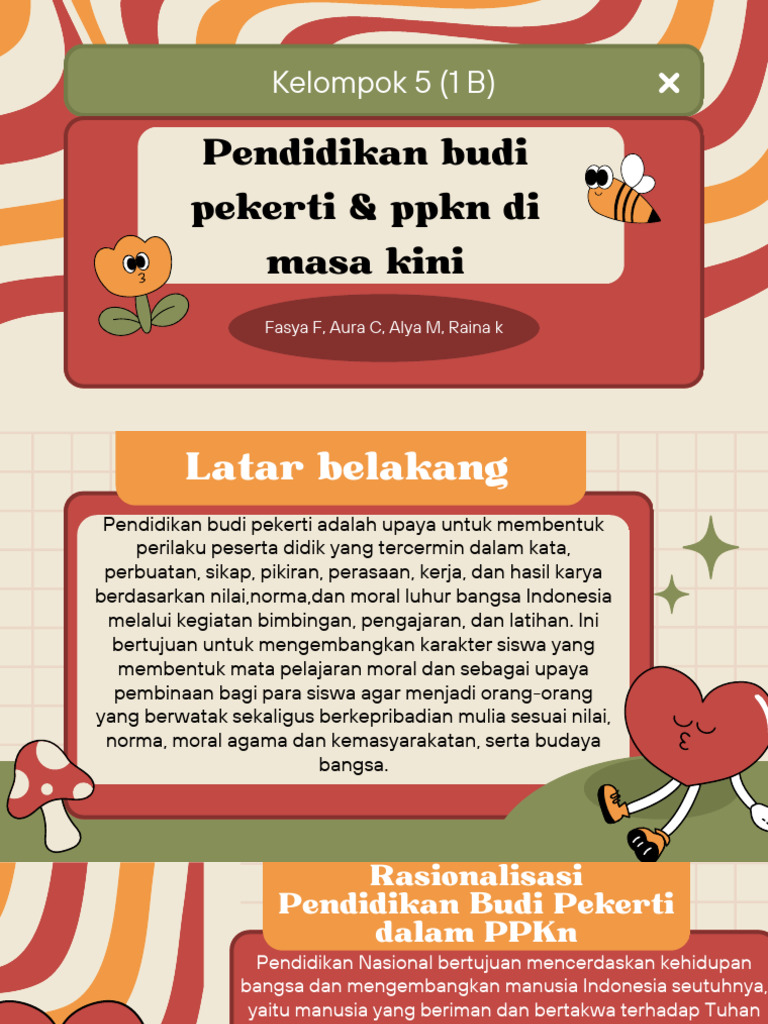 Pendidikan Budi Pekerti & PPKN Di Masa Kini (1B KEL.5) | PDF