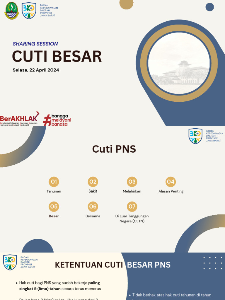 Cuti Besar 2024 | PDF