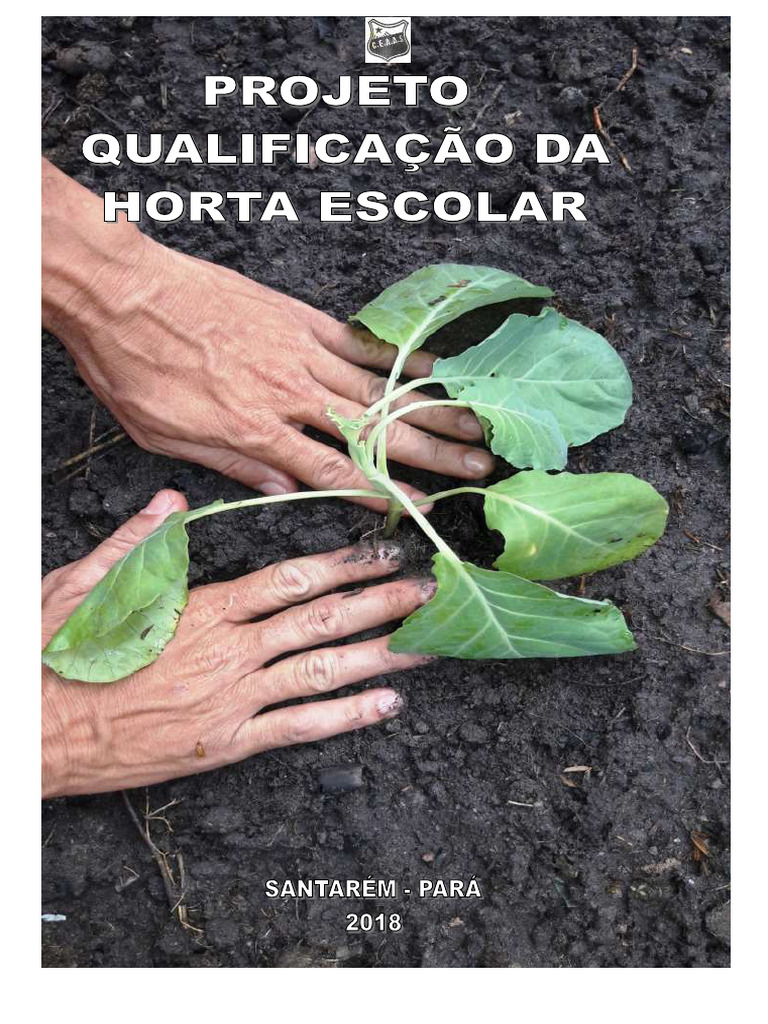 PROJETO Horta Escolar | PDF | Agricultura | Ecologia