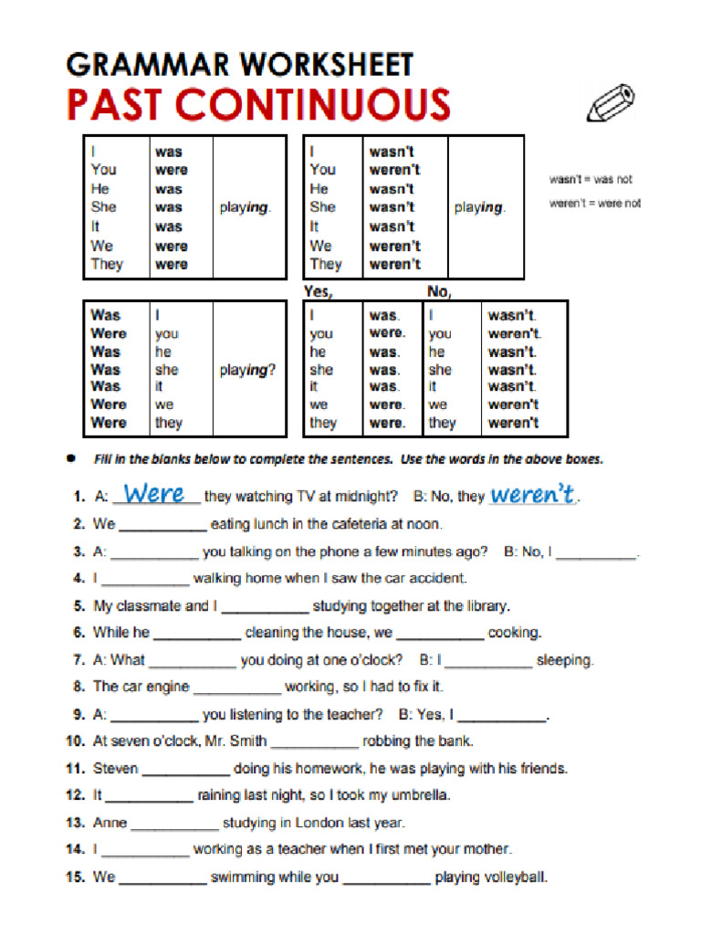 Present continuos | PDF