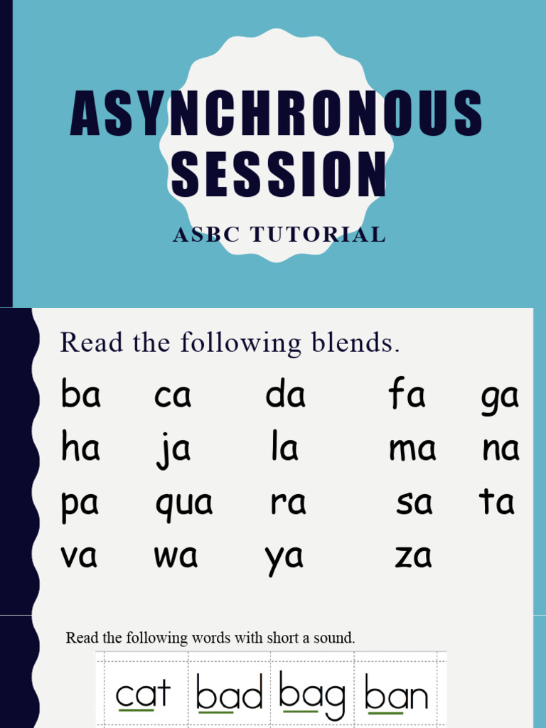Asbc Asynchronous Week 2 Kairon | PDF | Language Arts & Discipline