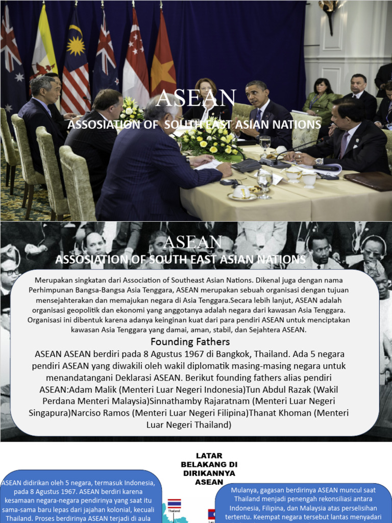 Sejarah dan Tujuan ASEAN | PDF