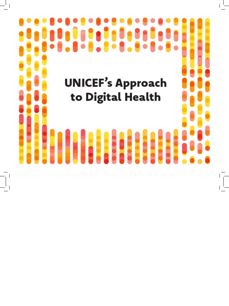 UNICEF's Digital Health Strategy | PDF | Unicef | Information And ...
