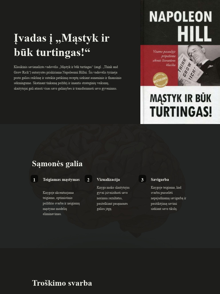 Pristatymas Mastyk I Buk Turtingas | PDF